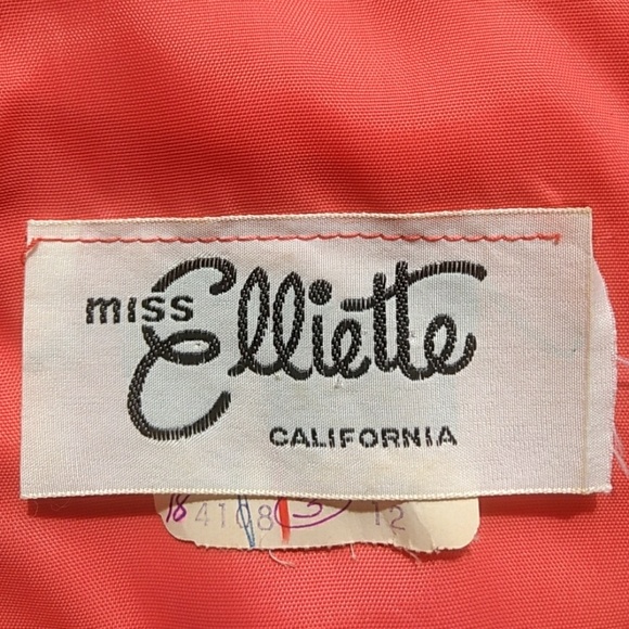 Miss Elliette | Dresses | Vintage Miss Elliette Chiffon Dress | Poshmark